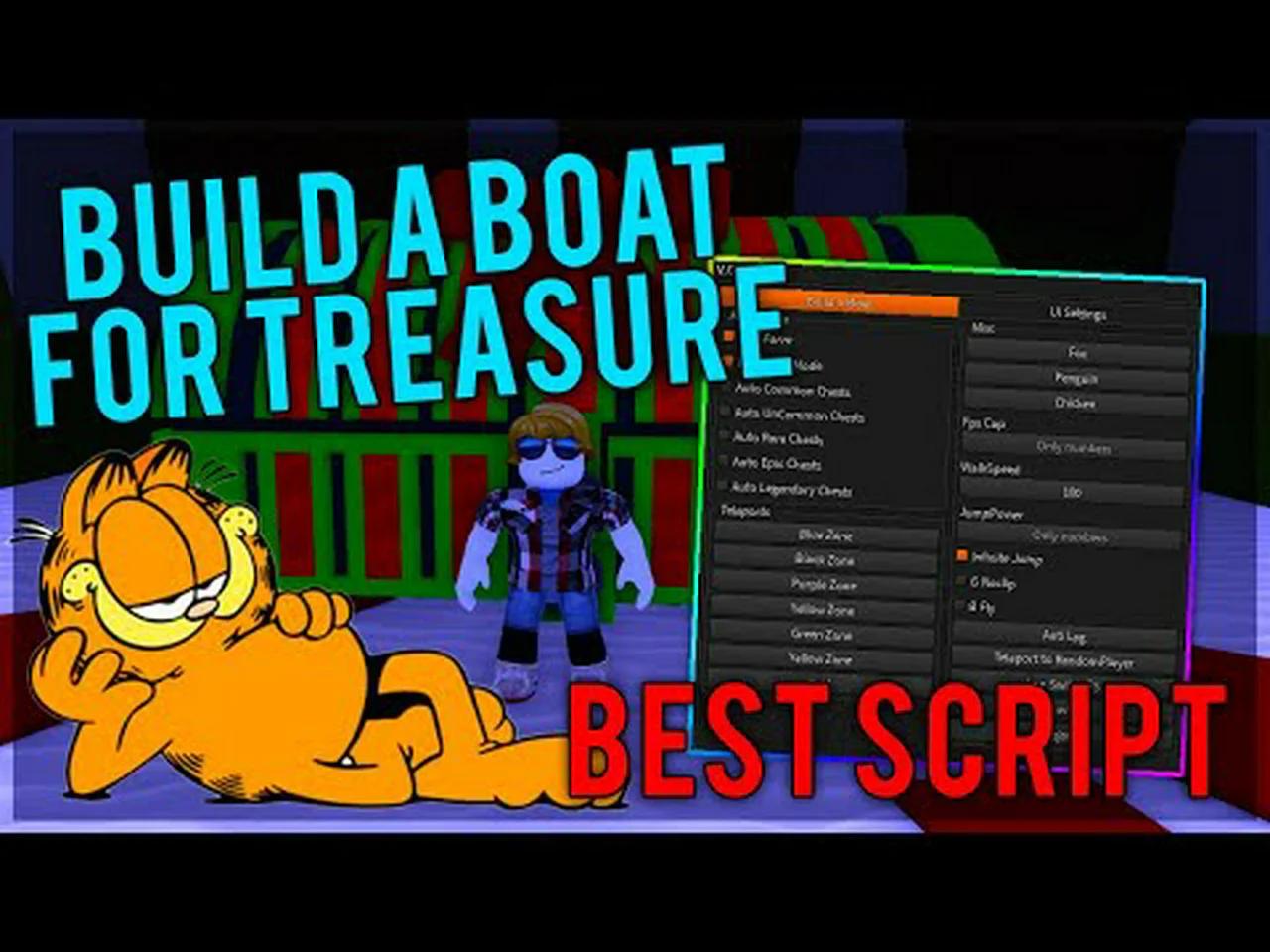 ROBLOX UPDATED - Build A Boat For Treasure Script Auto Farm Hack GUI [Unlimited Gold] WORKING