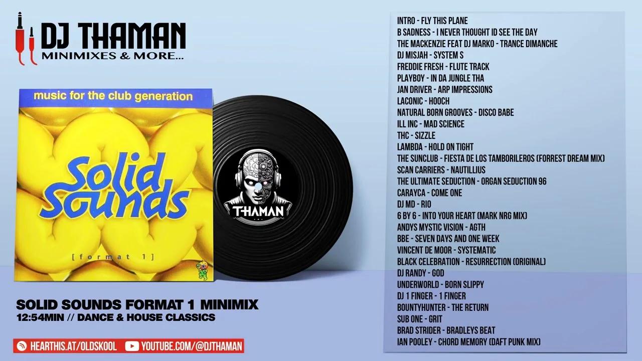 Solid Sounds Format 1 MiniMix [House Classics]