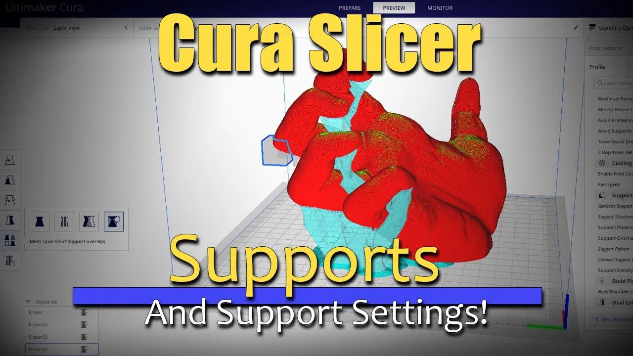 Cura Support Tutorial - Support Tips and Tricks