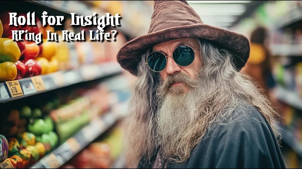 Roll for Insight - Roleplaying in Real Life?