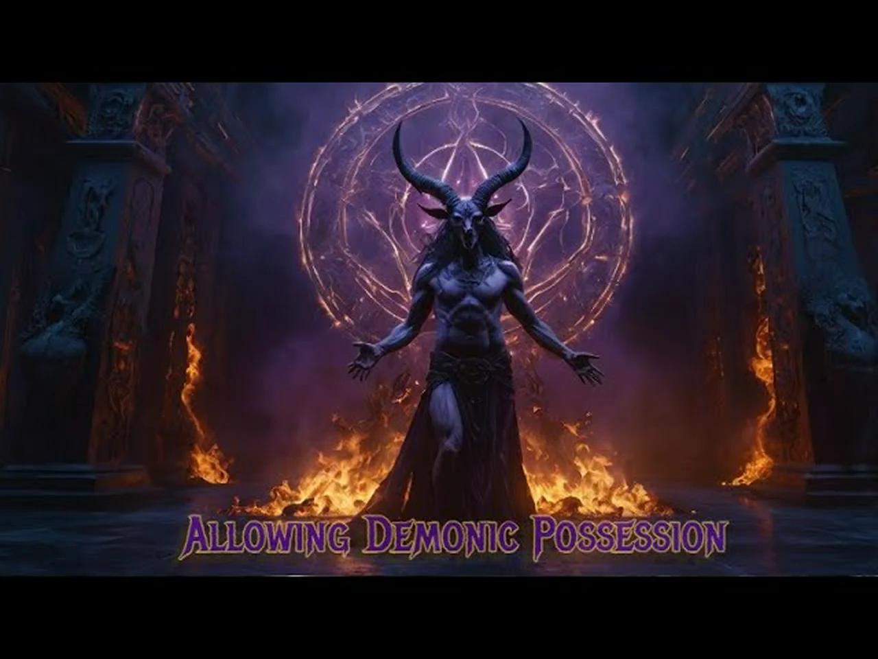 ⛧Allowing Demonic Possession