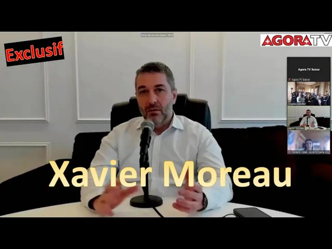 Xavier Moreau de Stratpol à la conférence de la Résistance