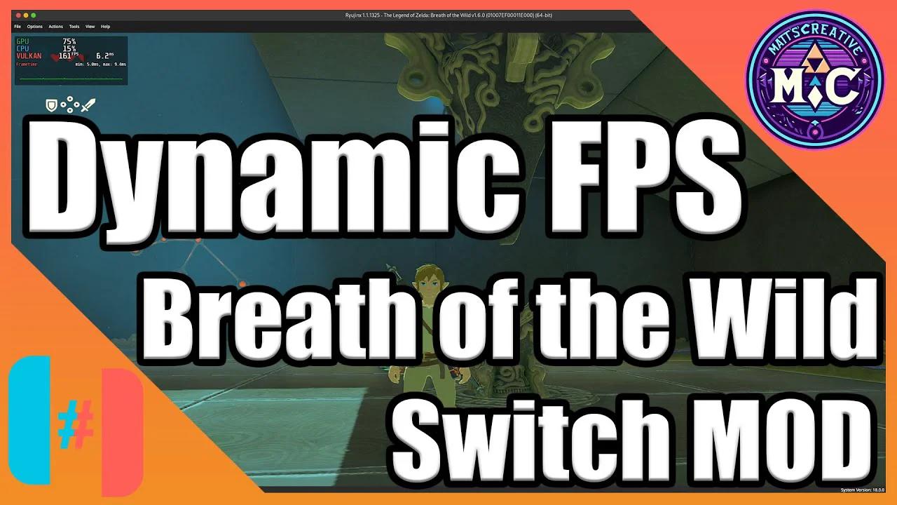 Breath of the Wild Has a Dynamic FPS mod in the Works! | Ryujinx