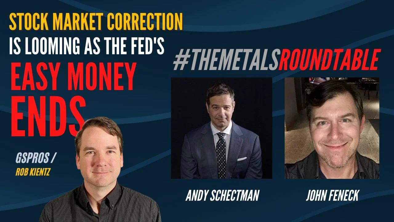 Stock Market Correction is Looming As the Fed Easy Money Ends