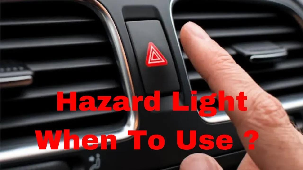 What are Hazard Lights and When should you Use them ⚠️| Proper Use of ...