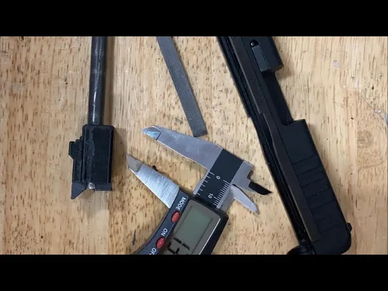 3D Printed Glock 44 Barrel - Range Day