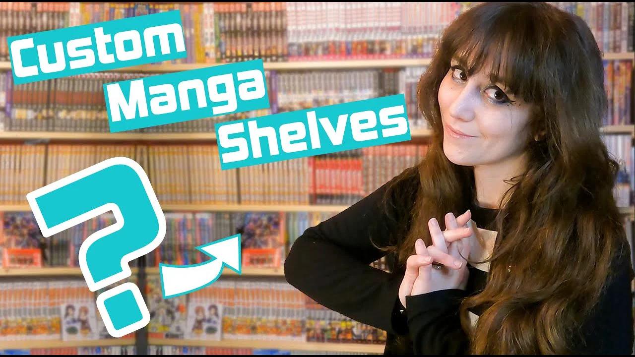 Making the PERFECT Shelves for My Manga Collection // Build, clean, and ...