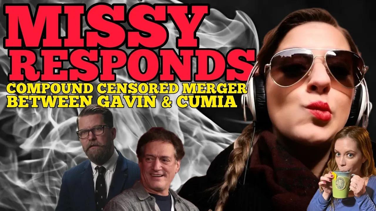 Anthony Cumia GF Missy Confronts Compound Media & Gavin McInnes Censored Drama! With Chrissie Mayr