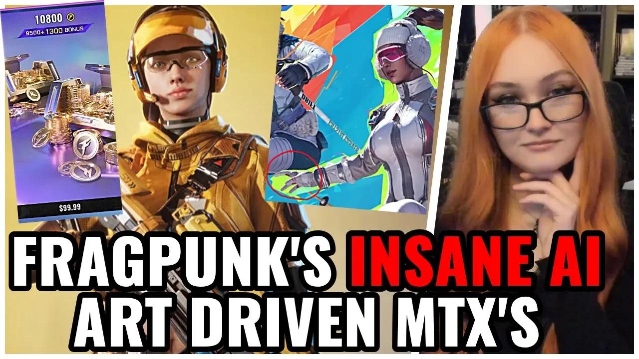 Fragpunk Devs CAUGHT Using AI Art In Insane Predatory Microtransactions ...