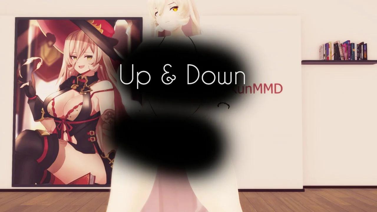 [VTuber MMD R18] Up & Down - Nui Sociere