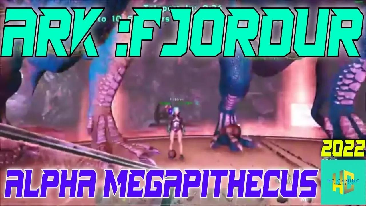 ARK FJORDUR - Alpha Megapithecus BOSS Fight.