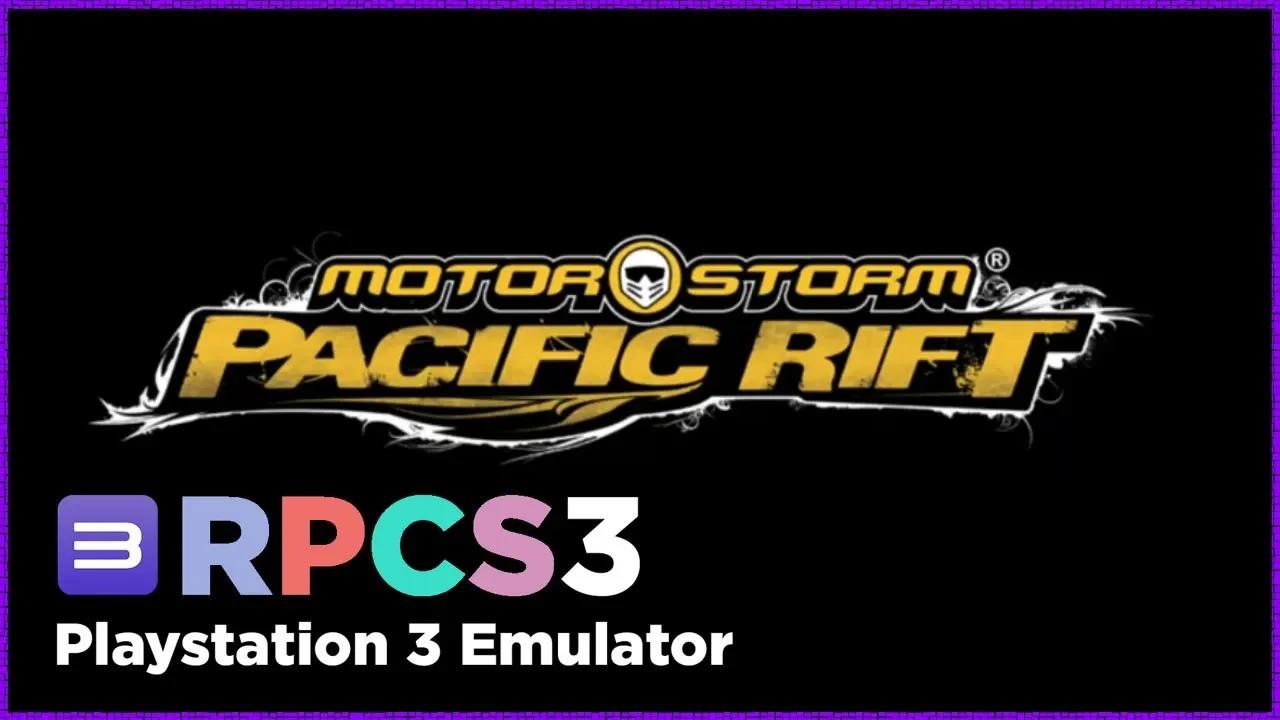 MotorStorm: Pacific Rift | RPCS3 0.0.24-14289 | PlayStation 3 Emulator