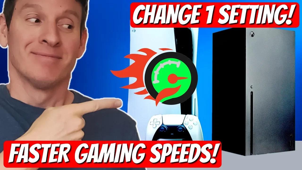 HOW TO GET FASTER INTERNET GAMING SPEEDS IN 2024! EASIEST METHOD!