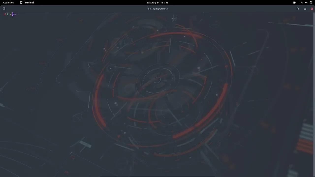 Terminal Customization with Fish Shell