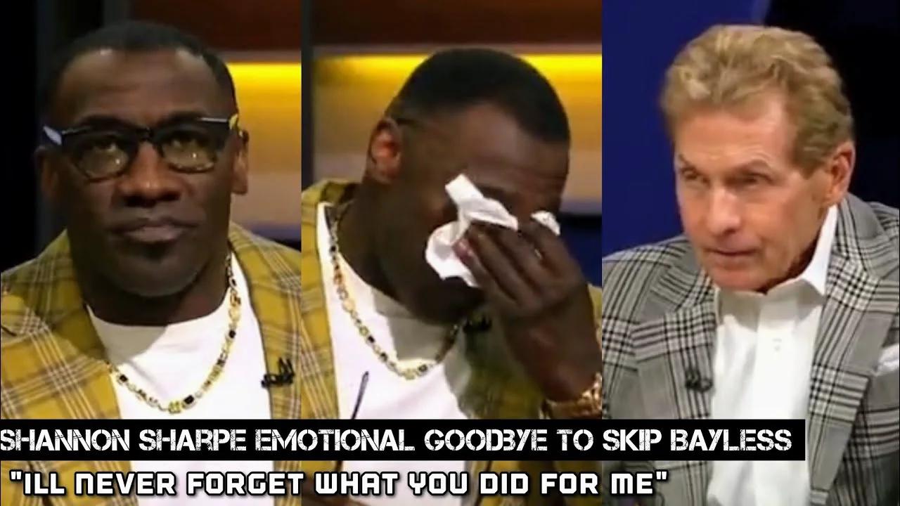 Shannon Sharpe EMOTIONAL Goodbye To Skip Bayless On His Final Episode On Undisputed & FS1