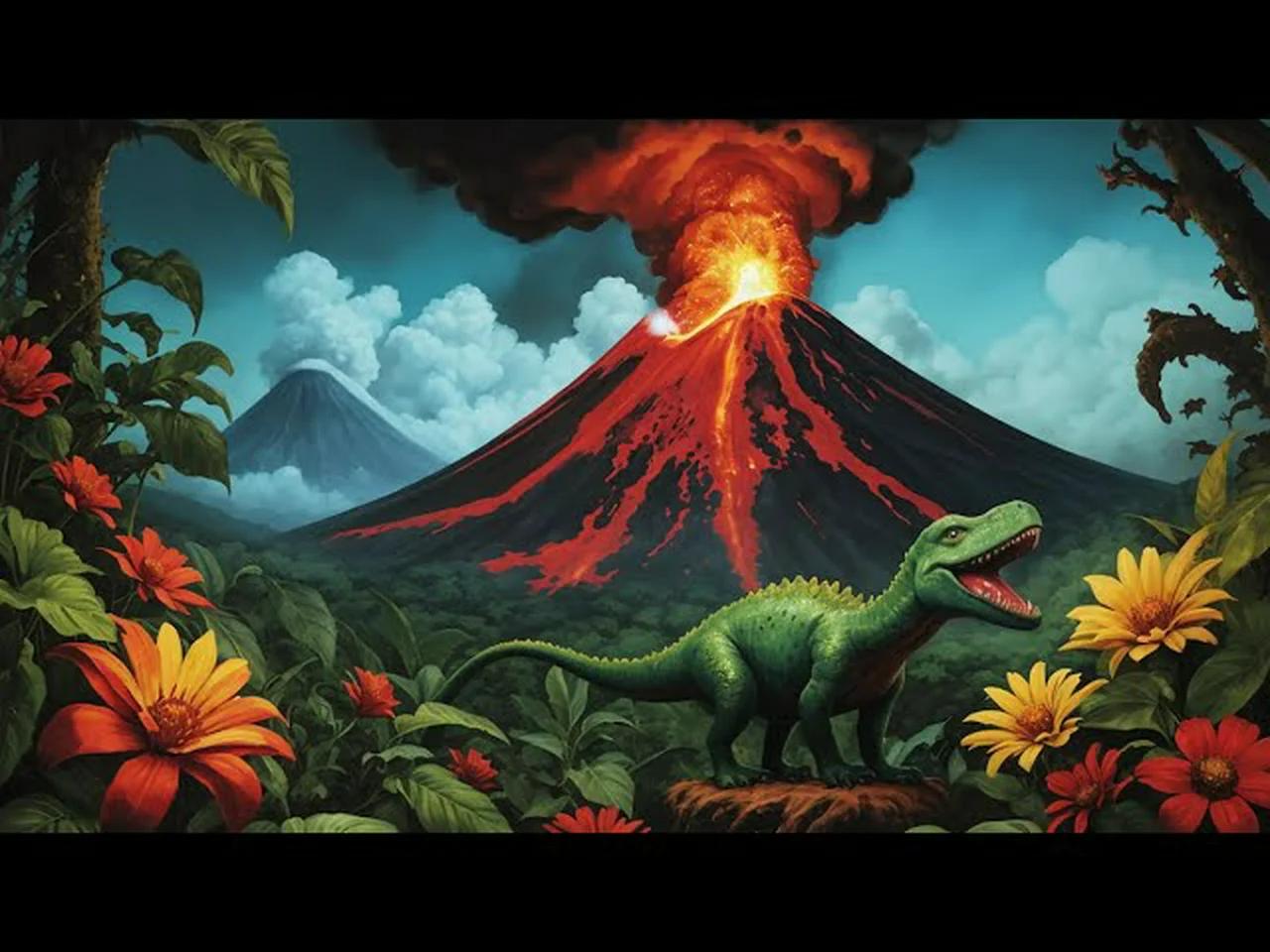 🦕🦖🌋 Prehistoric Music - Volcano Jungle