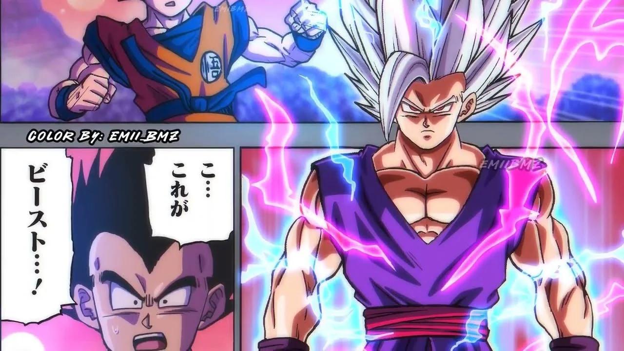 Vegeta Scared of Beast Gohan| Dragon Ball Super Manga Chapter 102