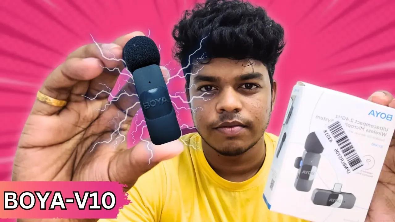 BOYA V10 Wireless Microphone