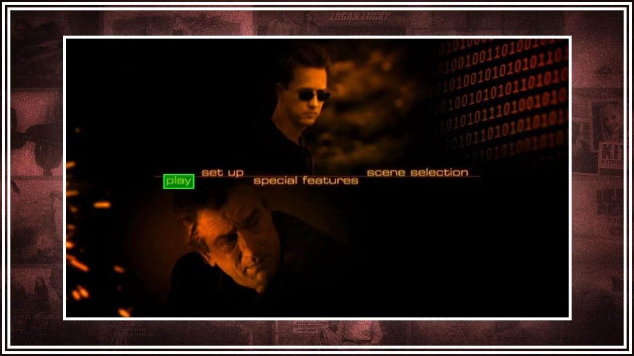 The Score (2001) - DVD Menu