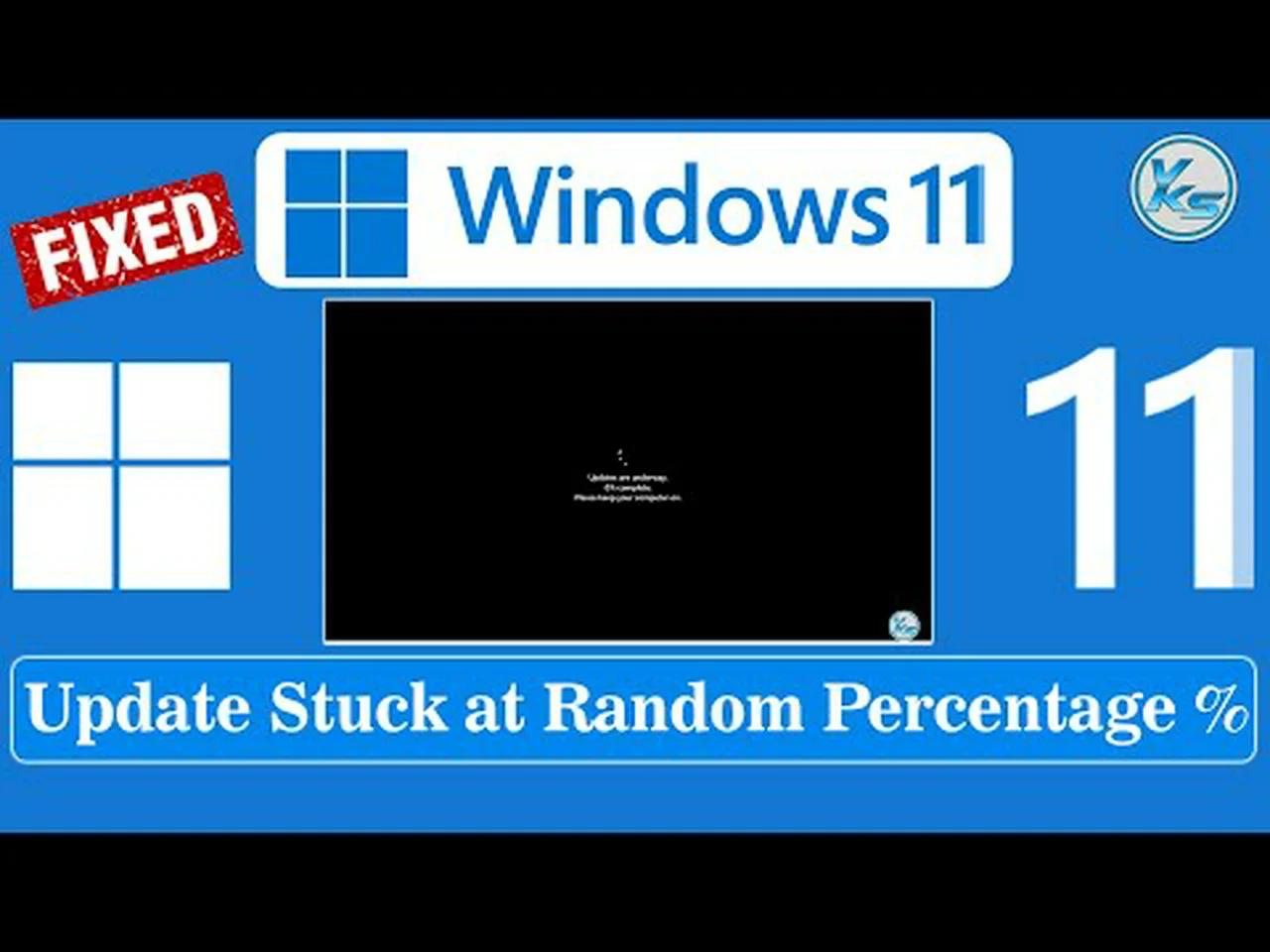 How To Fix Windows 11 Update Stuck at Random Percentage