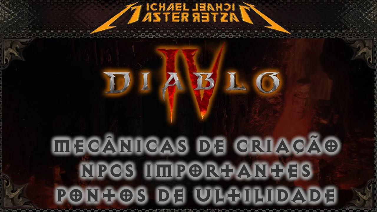 Diablo IV: NPC's importantes / Criação e Upgrade de itens ...