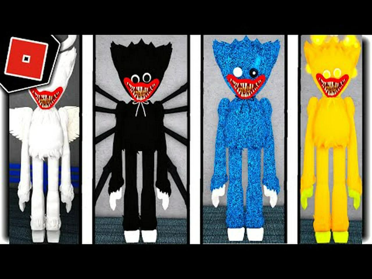 How to get ALL 4 BADGES in POPPY PLAYTIME CHARACTERS - Roblox