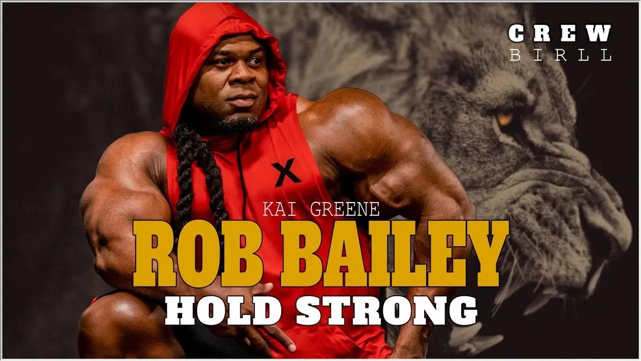 LEGENDA 🇧🇷 ROB BAILEY HOLD STRONG 💪 SÓ RAP MAROMBA MOTIVACIONAL