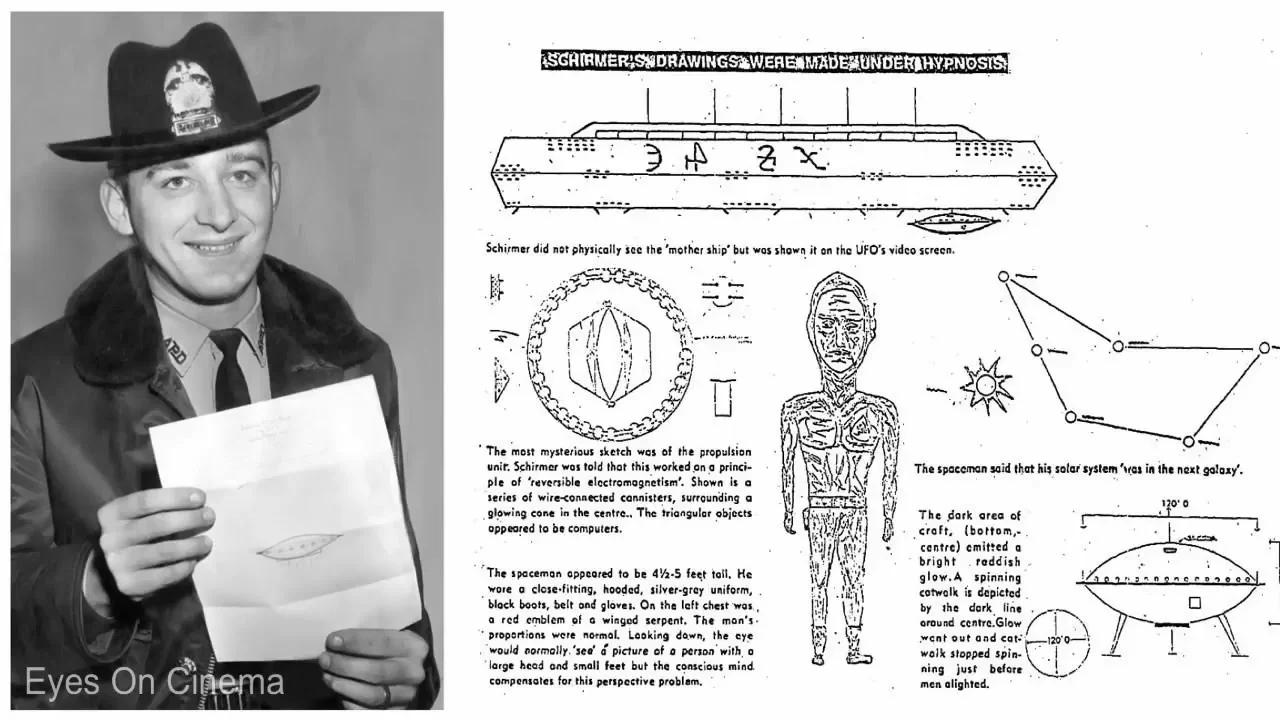 Police officer Herbert Schirmer talks about being taken onboard a UFO ...