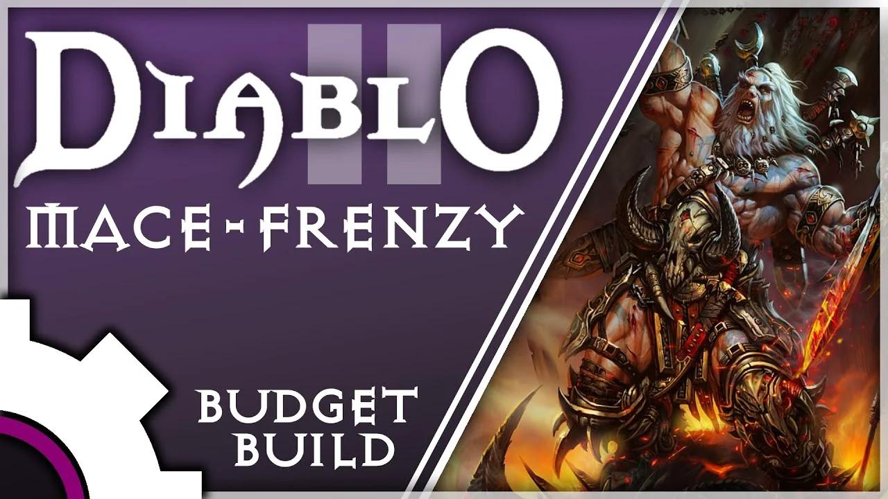 Budget Mace Frenzy Barbarian Build for Diablo 2 Remastered - Skills ...