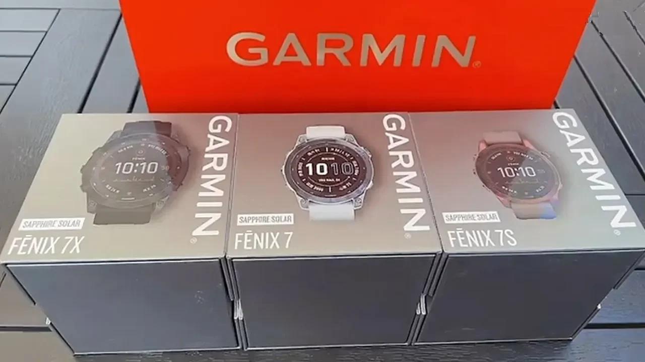GARMIN 7S, 7 e 7X unboxing review