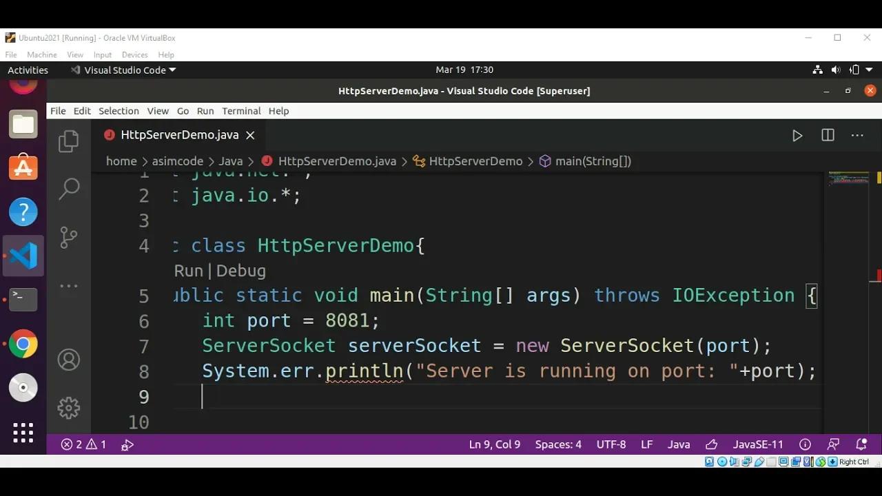 Simple HTTP Server With Java Sockets Simple HTTP Server With Java Sockets