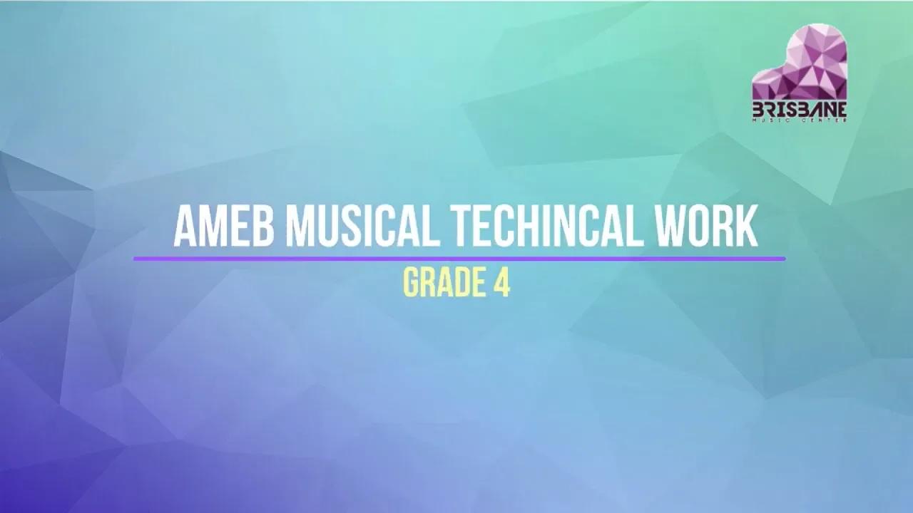 【AMEB Musical Theatre Technical Work Grade 4】• Vocal Coach Miss Seiko ...