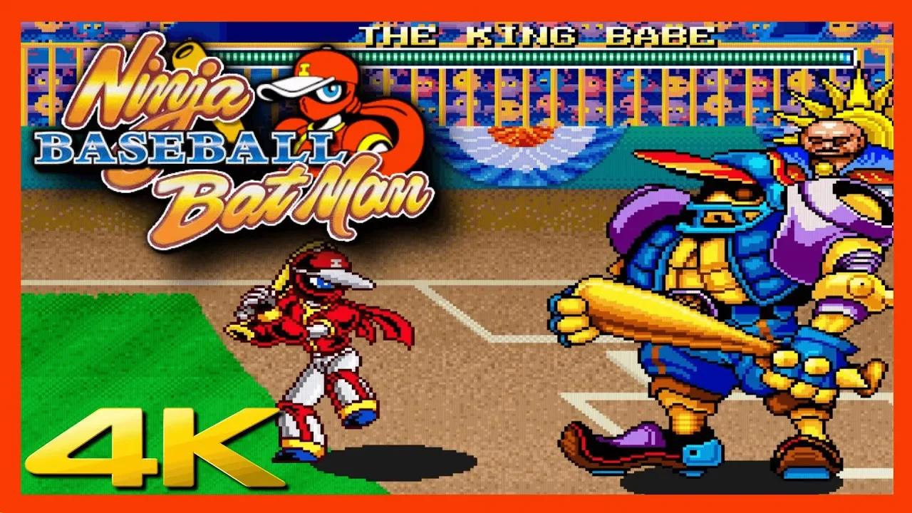 ⭐ NINJA BASEBALL BAT MAN | 4K/60ᶠᵖˢ | ARCADE | #ninja #beatemup # ...