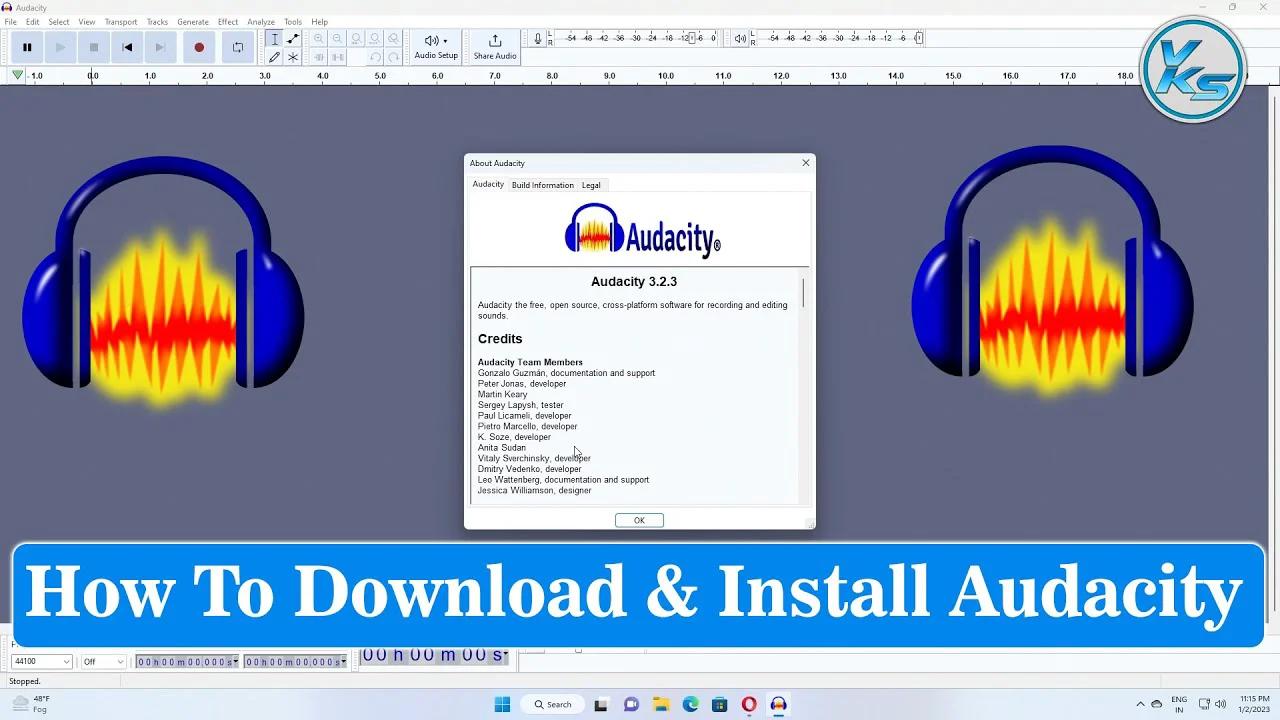 How To Download And Install Audacity 3.2 On Windows 11/10/8/7