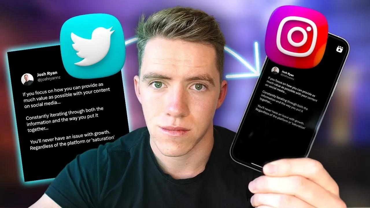 How To Turn Tweets Into Instagram Content In Seconds With Contenu