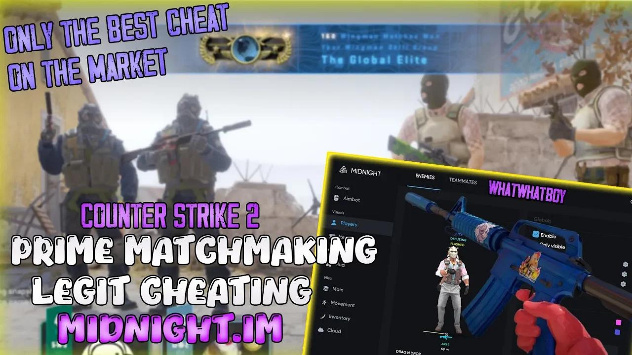 CHEATING WITH THE BEST CHEAT ON THE MARKET FOR CS2 - MIDNIGHT.IM ...