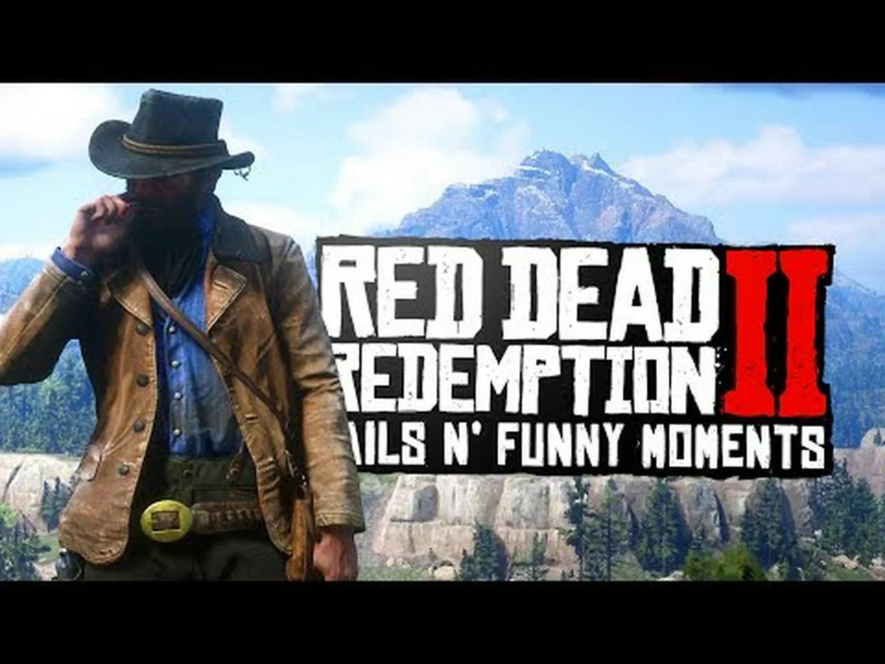 RED DEAD REDEMPTION 2 FAILS N FUNNY MOMENTS #2 (RDR 2 Funny Moments)
