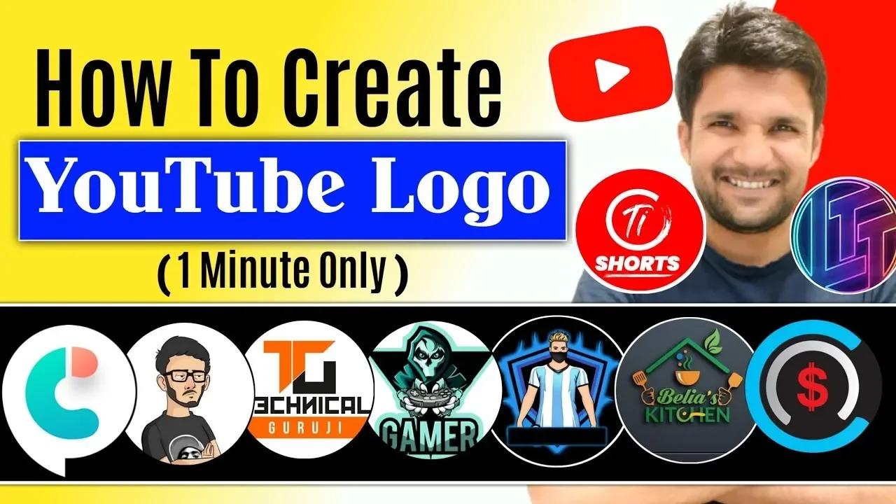 How To Create a You Tube Logo on Canva | Canva tutorial | 10s Mentor