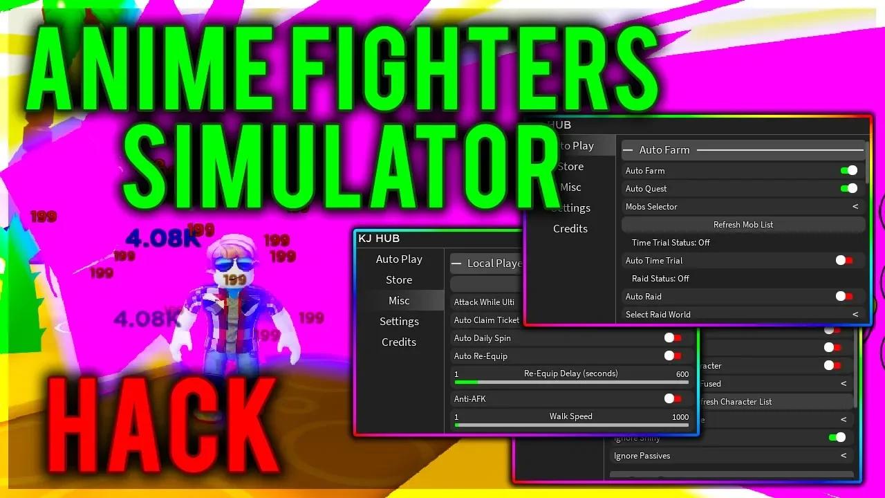 [UPDATE 20] ROBLOX Anime Fighters Simulator HACK GUI SCRIPT 🔥 AFS ...