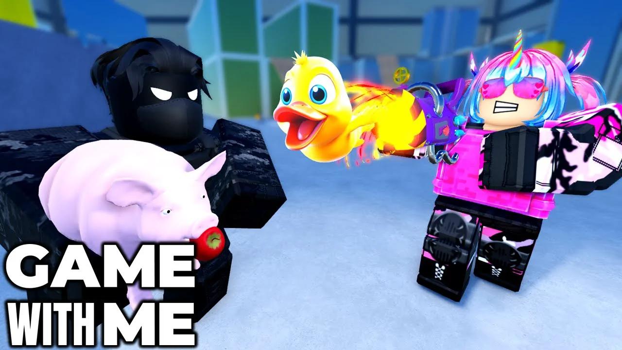 ROBLOX WACKY BLASTERS - Game With Me!