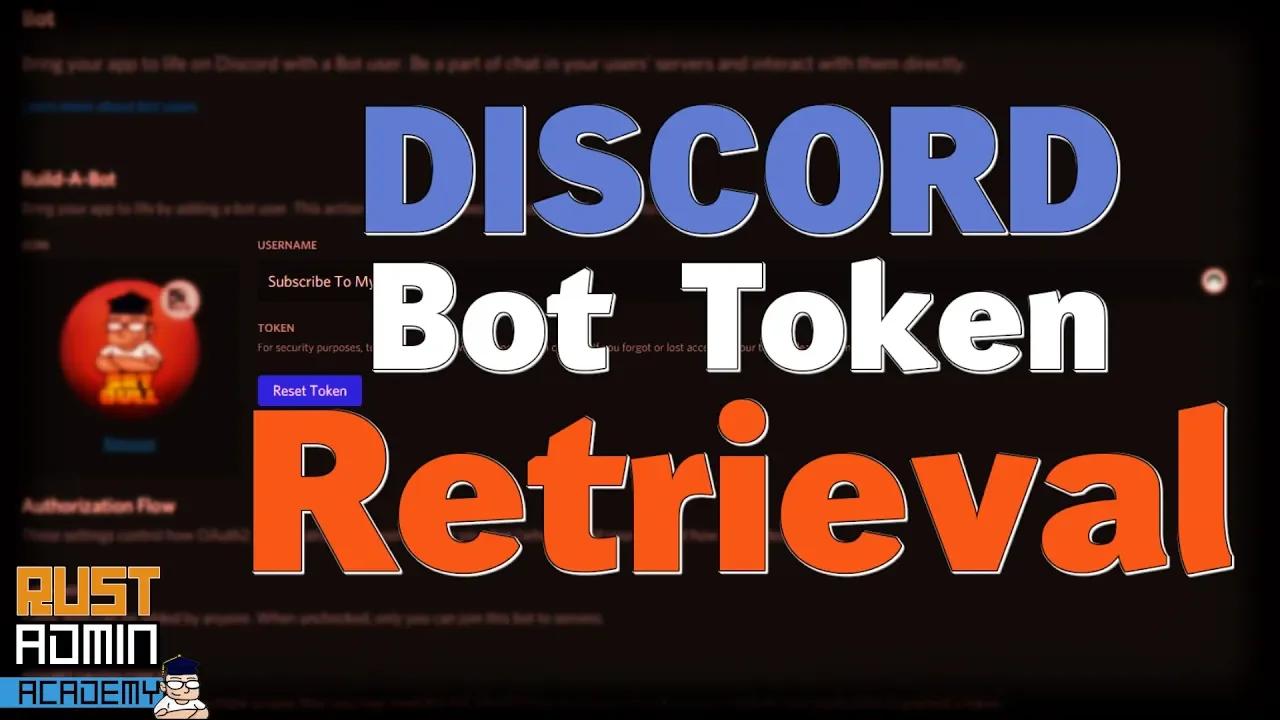 Did DISCORD Remove Bot Tokens? | Rust Admin Academy Tutorial 2022
