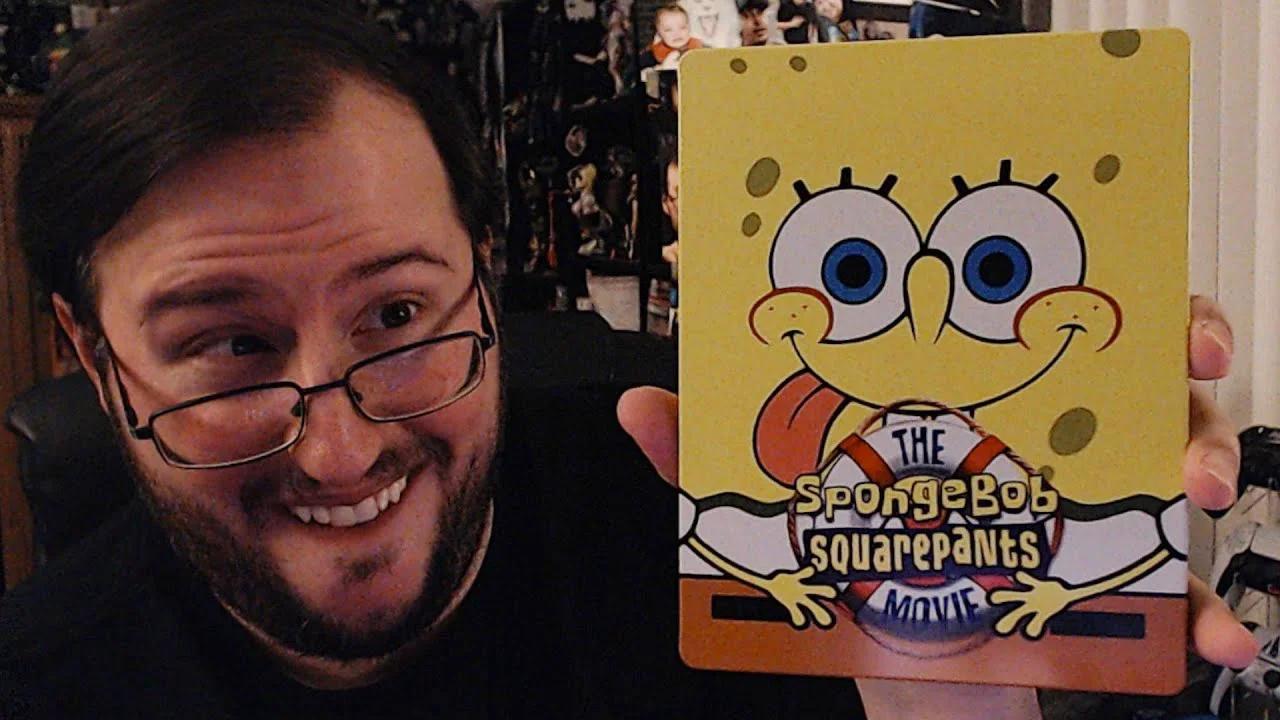 The Spongebob Squarepants Movie 4k Blu Ray Steelbook Unboxing