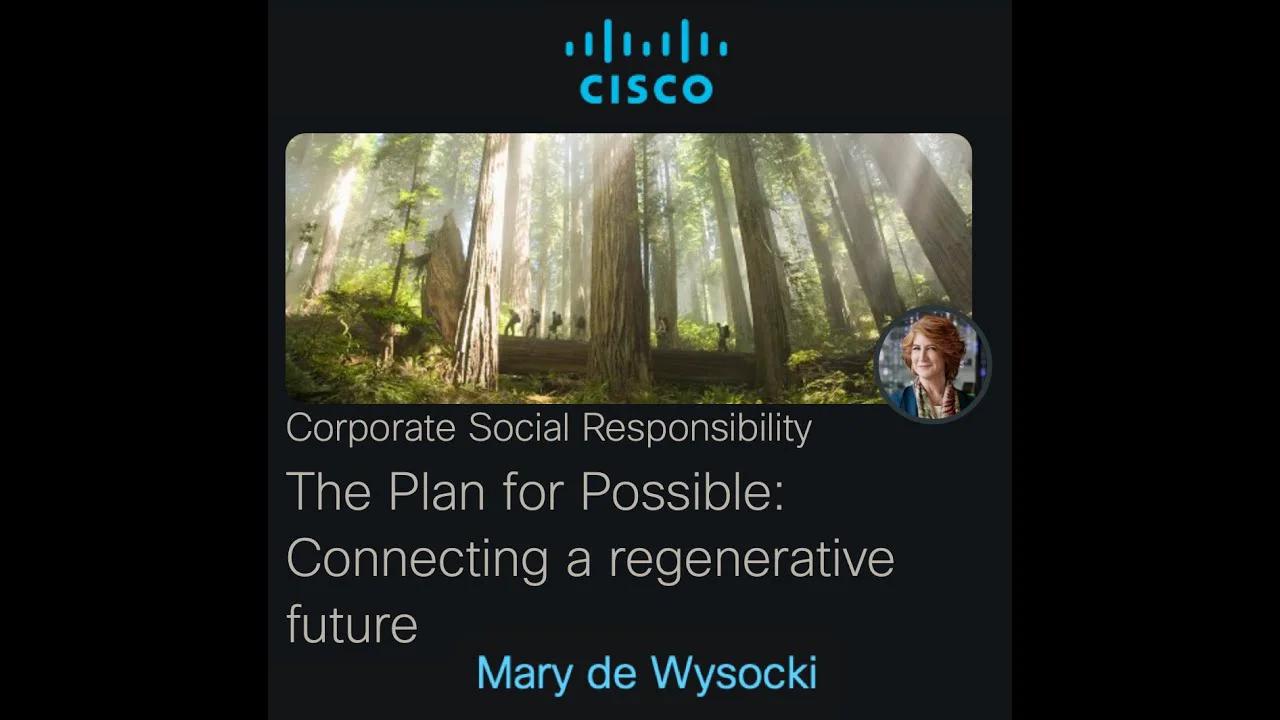 FULL VIDEO BRIEFING: Cisco unveils its next-generation environmental ...