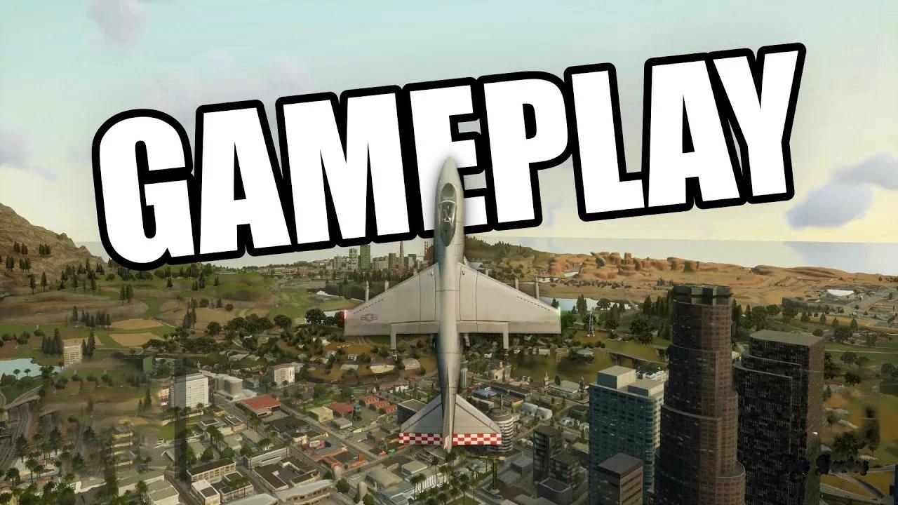 Jumpjet! Freeroam Gameplay - GTA San Andreas Definitive Edition [4K]