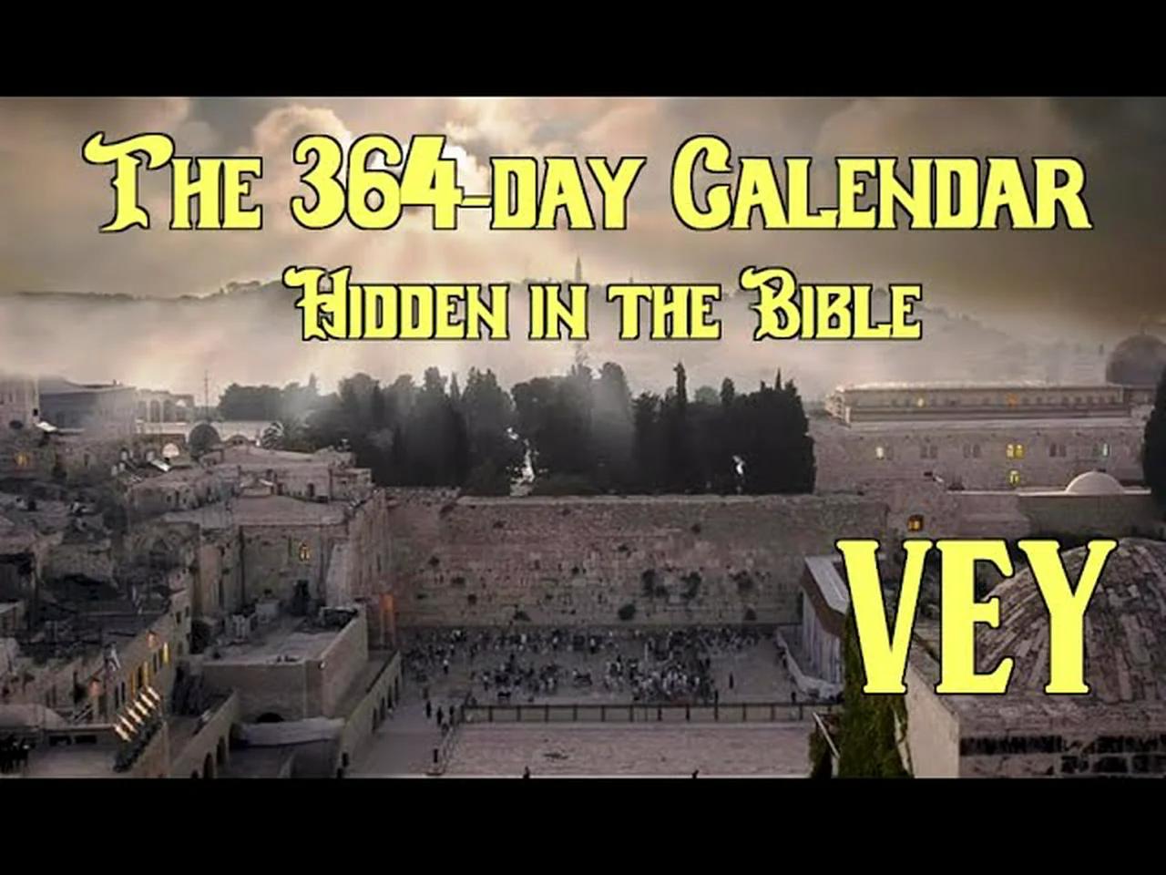 The 364-day Calendar Hidden in the Bible, Essay by Etienne Nodet - Vero ...