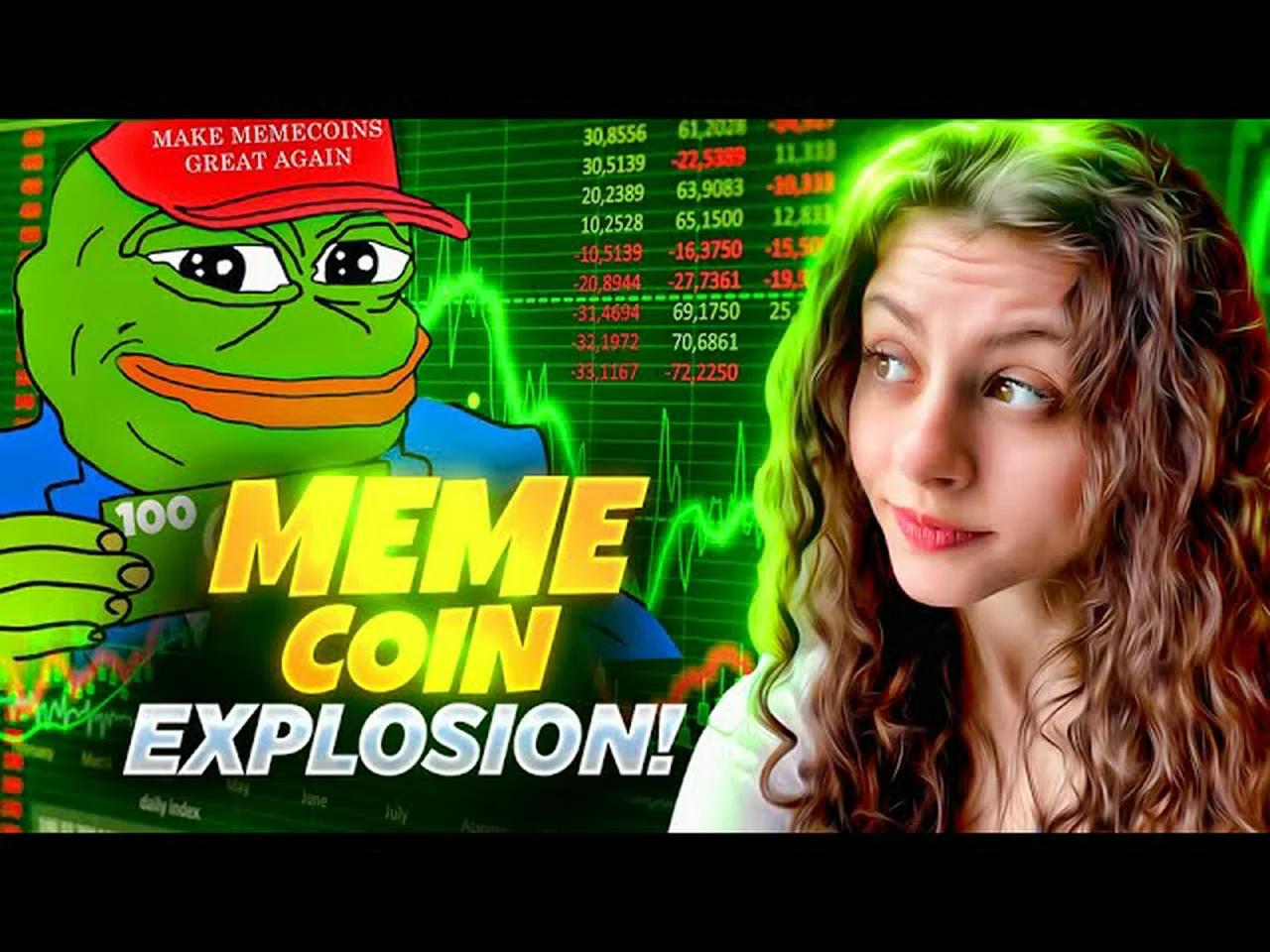 MEME COIN EXPLOSION! Bitcoin at CRITICAL levels!