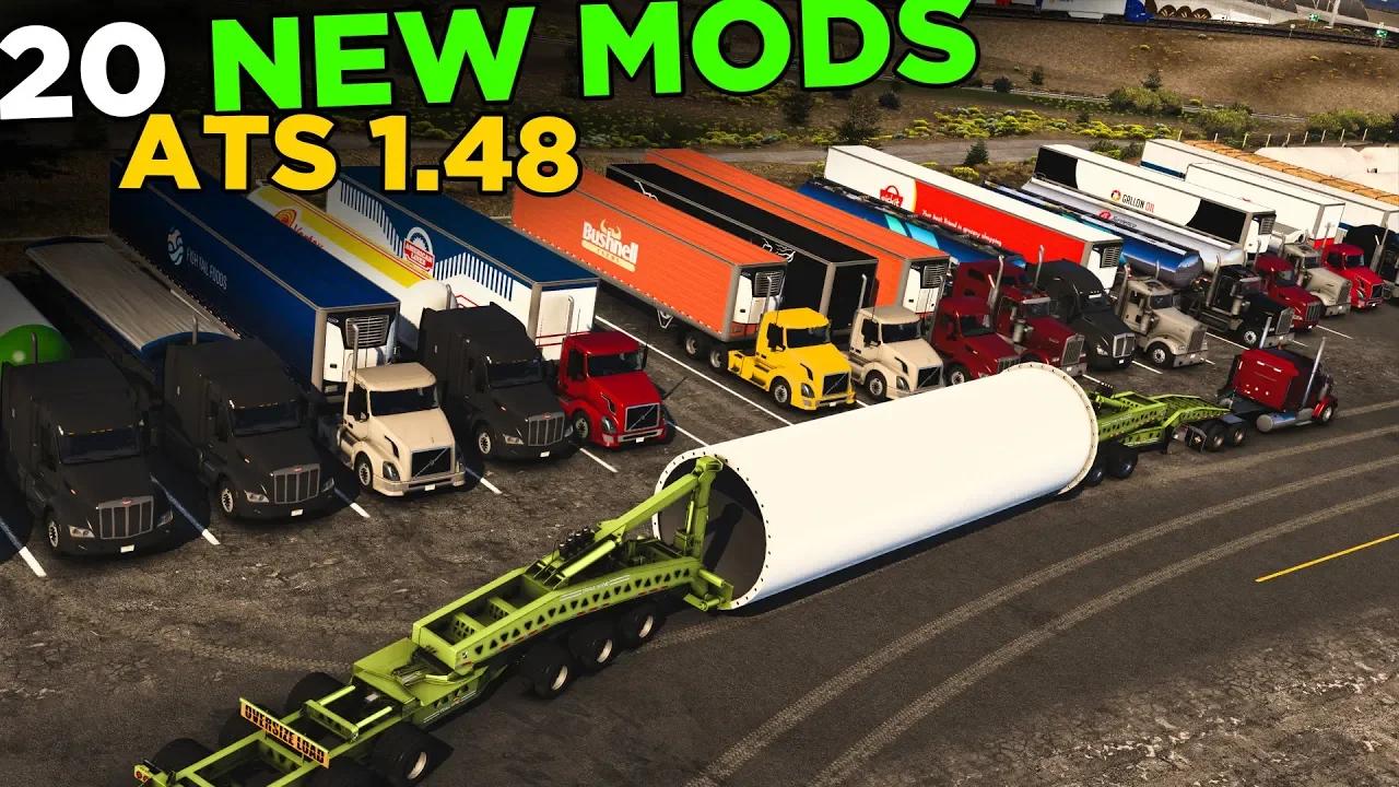 20 NEW Mods Released on ATS 1.48