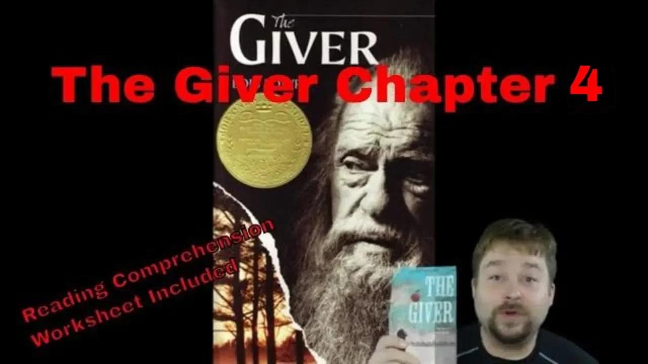 The Giver Chapter 4 Reading for Fluency with Comprehension Questions ...