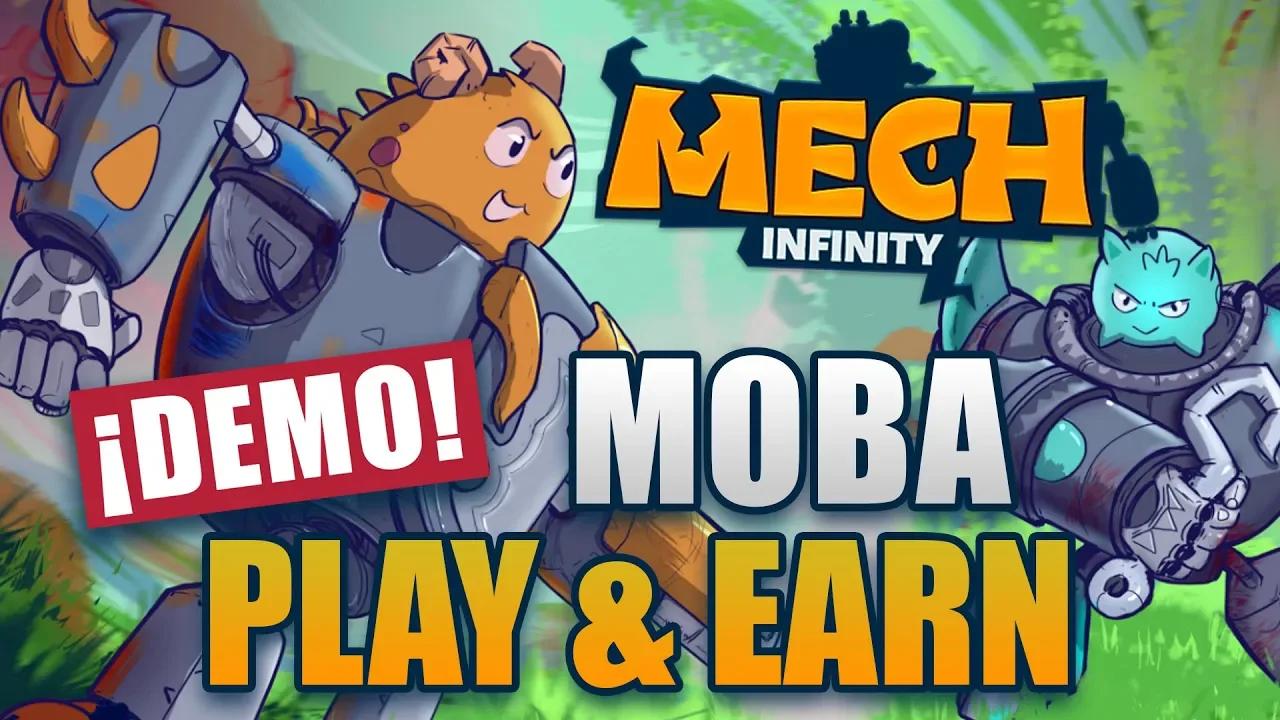 MECH INFINITY 💥 MOBA PLAY&EARN en AXIE INFINITY (ALPHA DEMO GAMEPLAY)