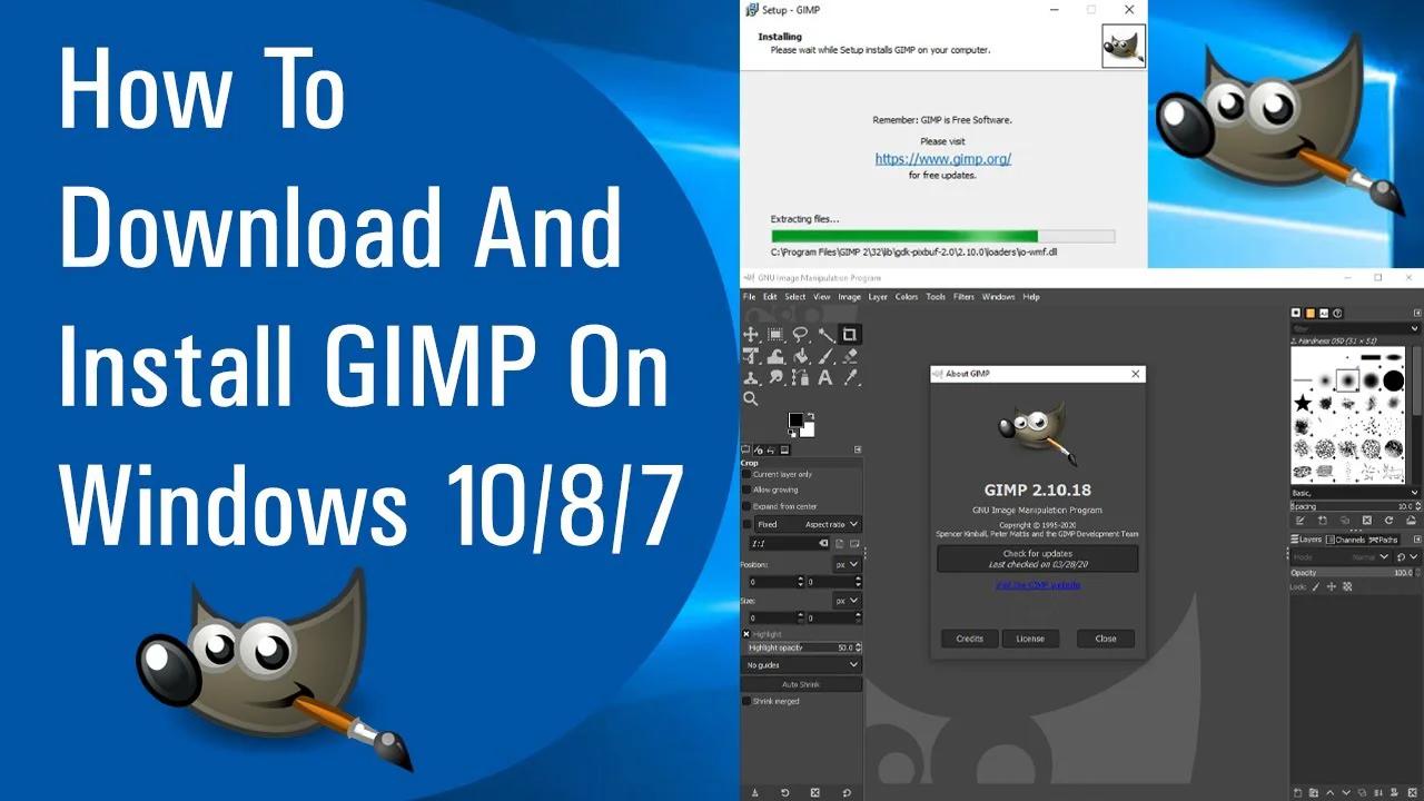 How To Download And Install GIMP On Windows 10/8/7